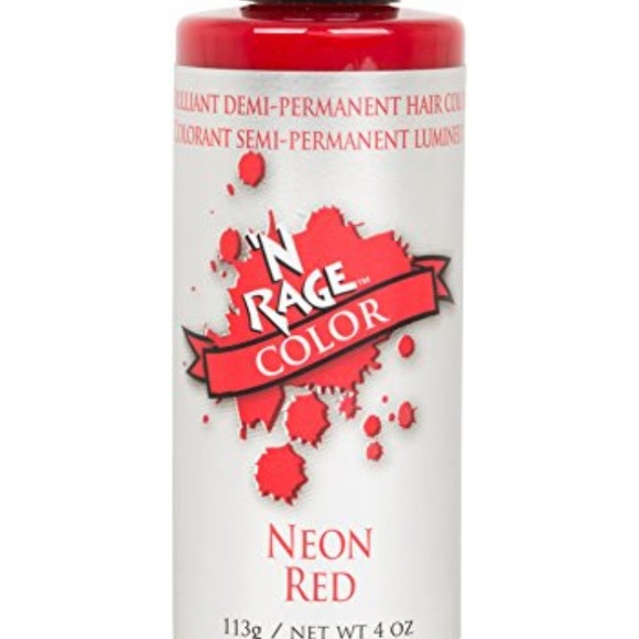 N’ Rage | Accessories | 2 N Rage Demipermanent Hair Dye In Neon Red ...